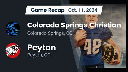 Football Game Preview: Colorado Springs Christian Lions vs. Ellicott ...