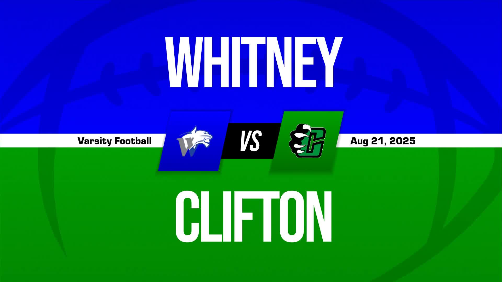 Football Recap: Whitney Starts Season with Win Against Mart