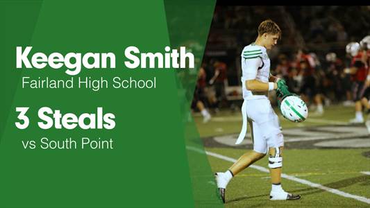 Keegan Smith Game Report: vs South Webster