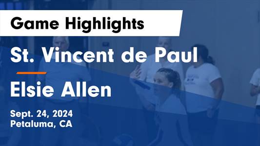 Volleyball Game Preview: St. Vincent de Paul Mustangs vs. Elsie Allen Lobos