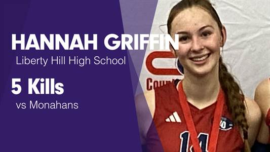 Hannah Griffin Game Report: @ Hays
