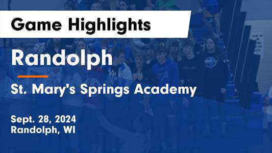 Volleyball Recap: Randolph Comes Up Short