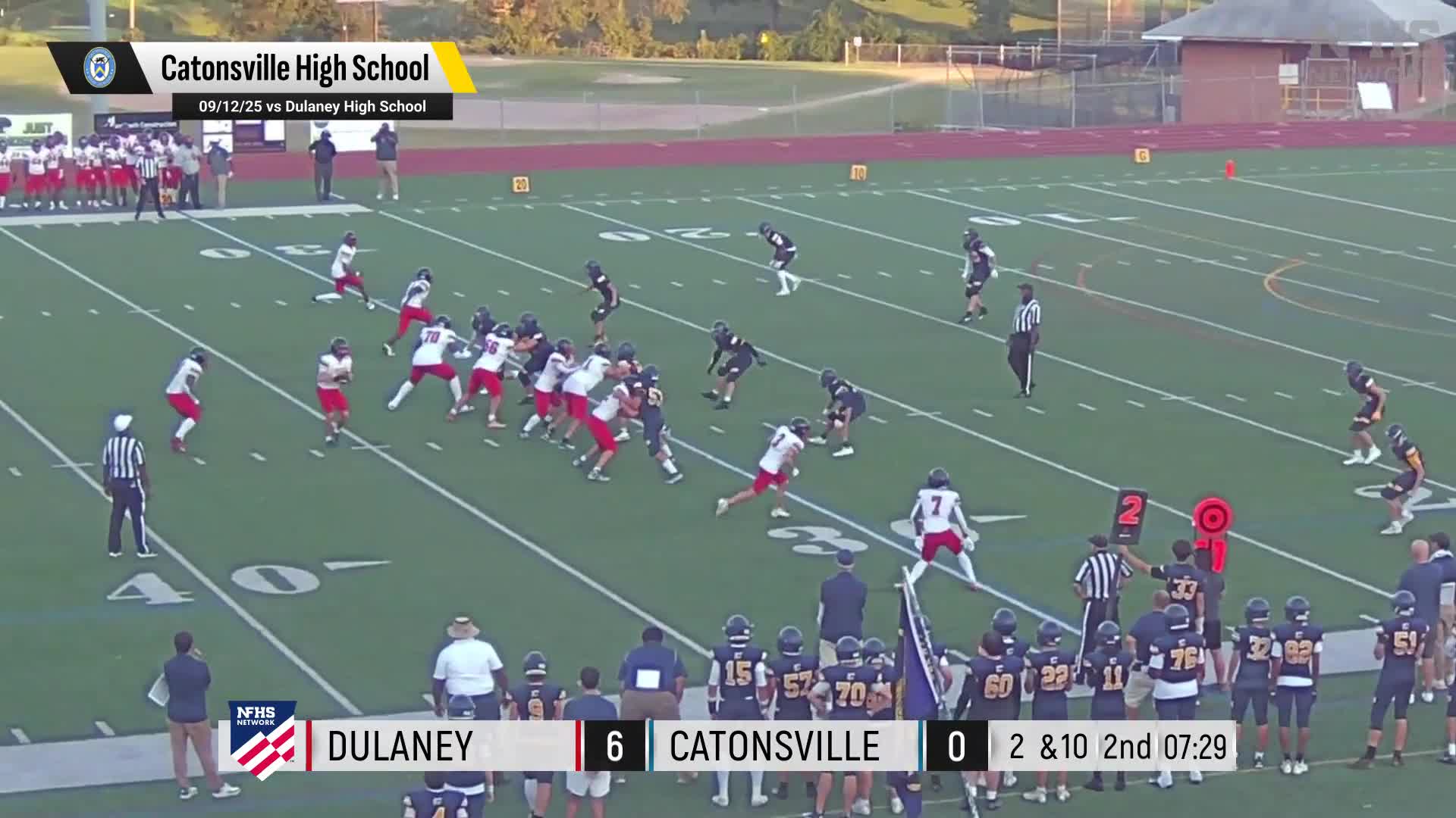 Football Recap: Franklin Has No Trouble Against Catonsville + How To Watch
