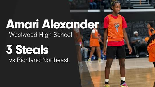 Amari Alexander Game Report: vs Sumter