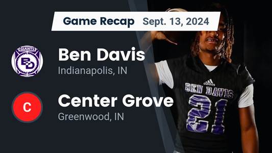 Football Recap: Center Grove Wins High-Profile Match Against Ben Davis