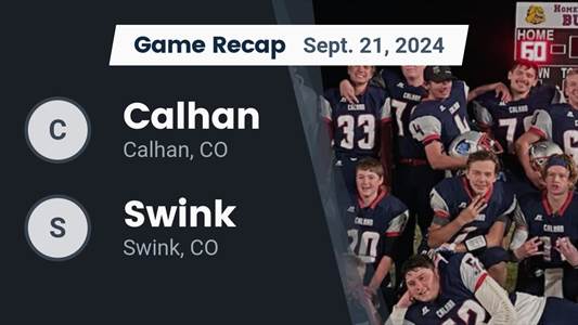 Football Game Preview: Calhan Bulldogs vs. Simla Cubs