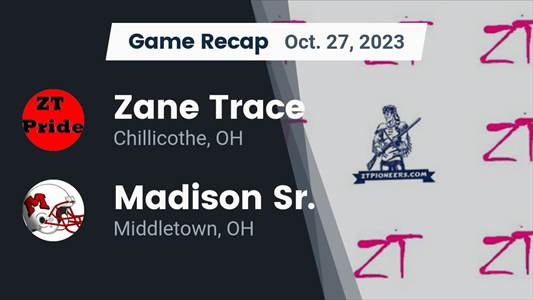 Football Game Recap: Zane Trace Pioneers vs. Purcell Marian Cavaliers