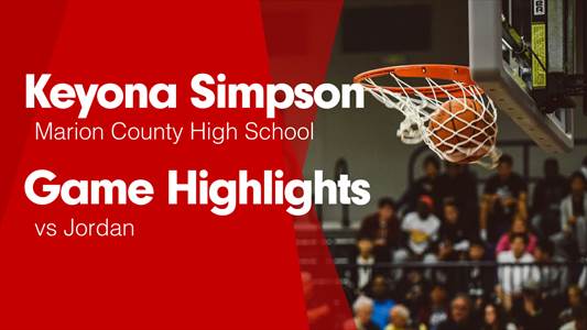Keyona Simpson Game Report: vs McIntosh