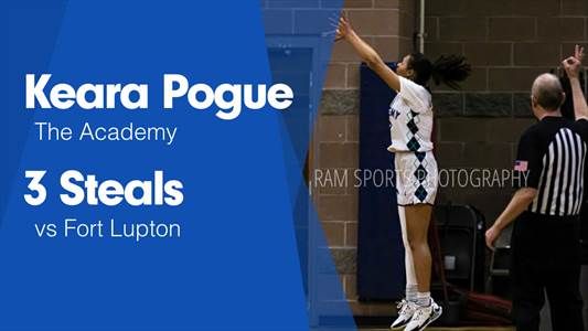 Keara Pogue Game Report: vs Arrupe Jesuit