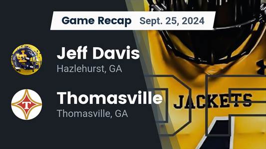 Football Game Preview: Jeff Davis Yellowjackets vs. Worth County Rams