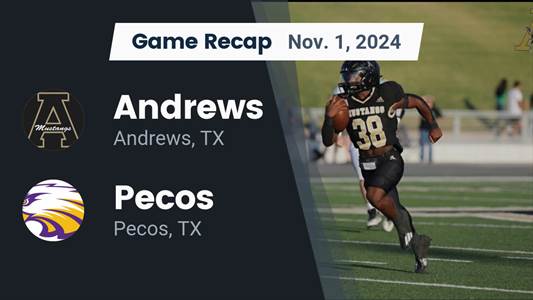 Football Recap: Pecos Comes Up Short Despite Omar Salgado Jr's Strong ...