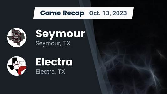 Football Game Recap: Electra Tigers vs. Seymour Panthers