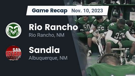 Football Game Recap: Sandia Matadors vs. Rio Rancho Rams