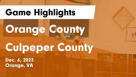 Basketball Game Recap: Culpeper County Blue Devils vs. King George Foxes