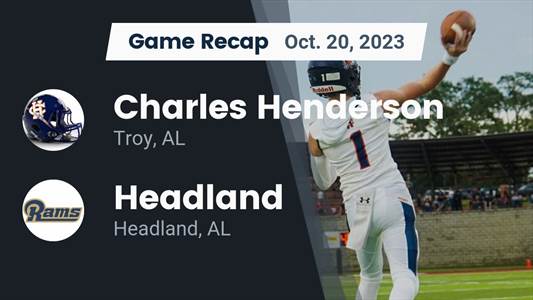 Charles Henderson win going away against Headland