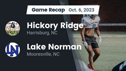 Football Game Recap: Hickory Ridge Ragin' Bulls vs. Cox Mill Chargers