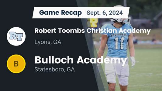 Football Game Preview: Robert Toombs Christian Academy on Home-Turf