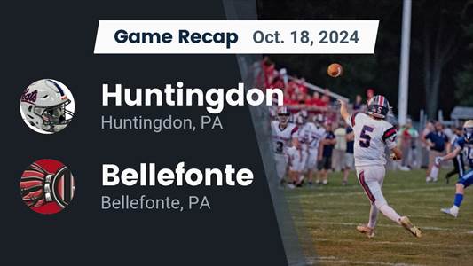 Football Recap: Huntingdon Takes a Loss