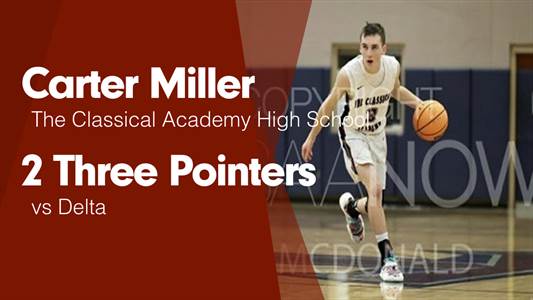 Carter Miller Game Report: @ Mitchell