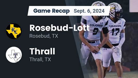 Football Game Preview: Thrall Hits the Road