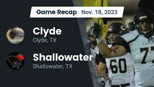 Football Game Recap: Shallowater Mustangs vs. Clyde Bulldogs