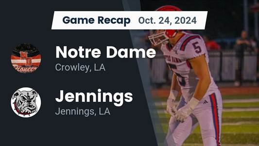 Football Recap: Jennings Picks Up Eighth Consecutive Victory