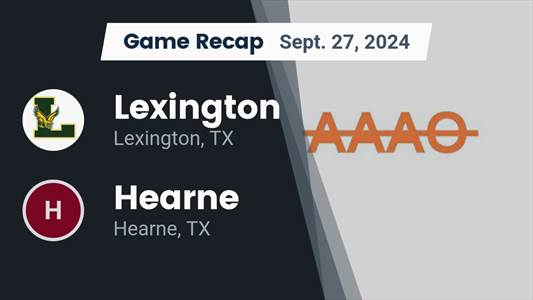 Football Game Preview: Hearne Eagles vs. Centerville Tigers
