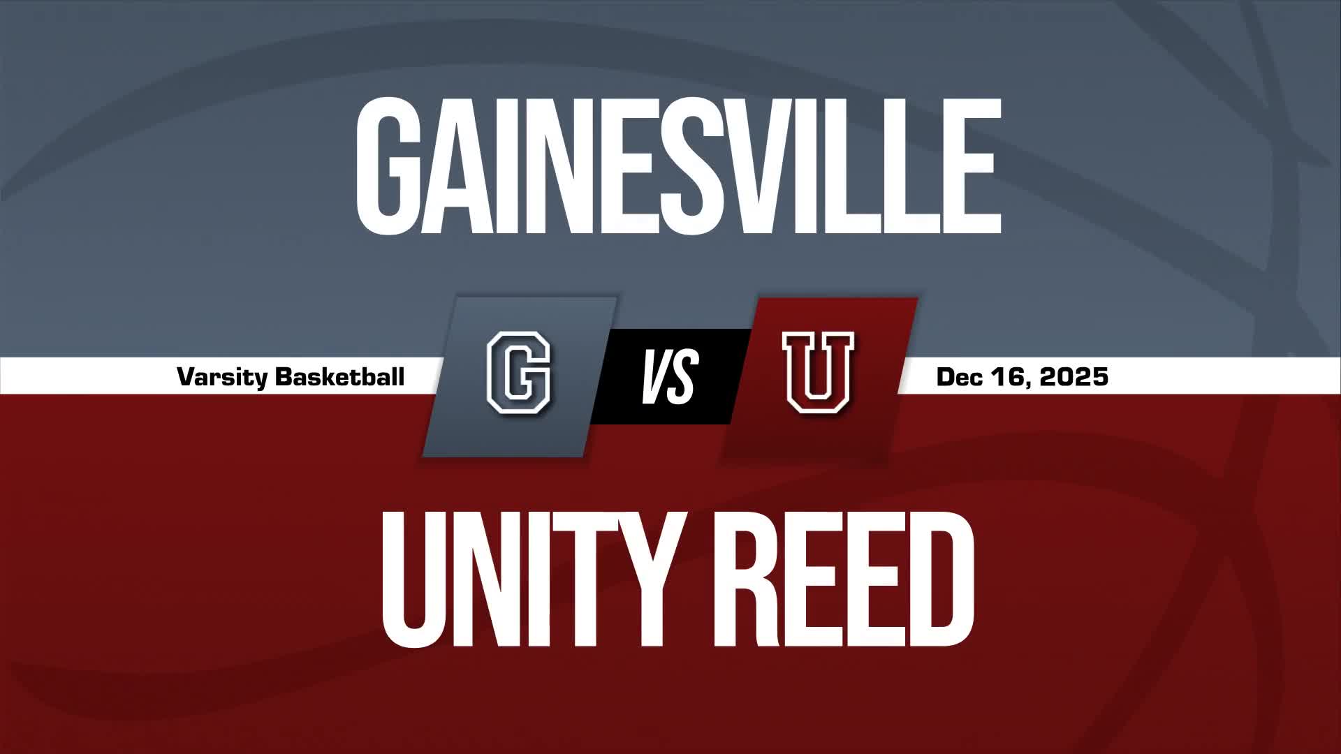 Basketball Recap: Gainesville Sets Scoring Season-High Against Unity Reed
