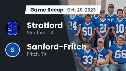 Stratford beats Sanford-Fritch for their eighth straight win