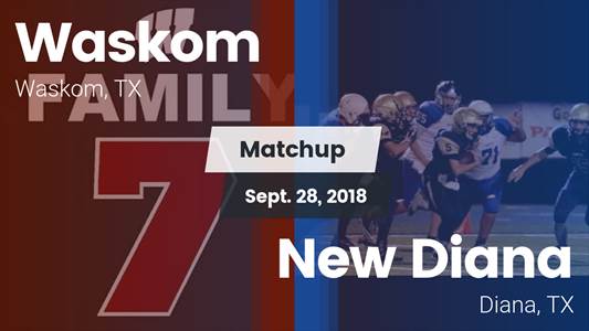 Football Game Recap: New Diana vs. Waskom
