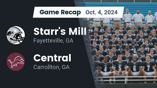 Football Recap: Starr's Mill Triumphant Thanks to a Strong Effort from ...