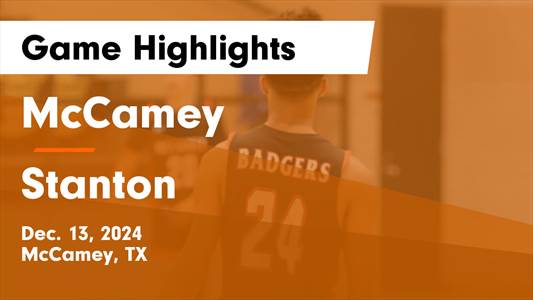 Basketball Recap: McCamey Takes a Loss