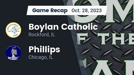 Football Game Recap: Boylan Catholic Titans vs. IC Catholic Prep Knights