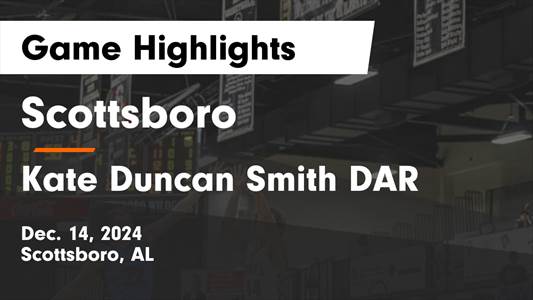 Basketball Game Preview: Scottsboro Wildcats vs. Kate Duncan Smith DAR ...