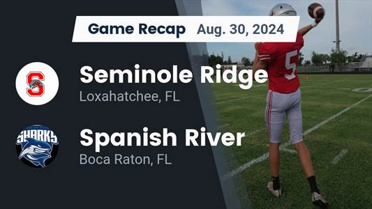 Football Recap: Champ Smith and Blake Wallace Secure Win for Spanish River