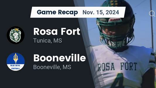 Rosa Fort High School (Tunica, MS) Varsity Football