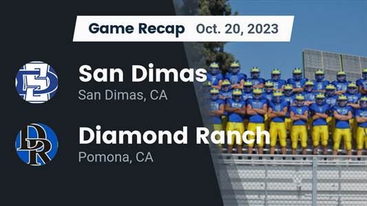 Football Game Recap: Diamond Ranch Panthers vs. San Dimas Saints