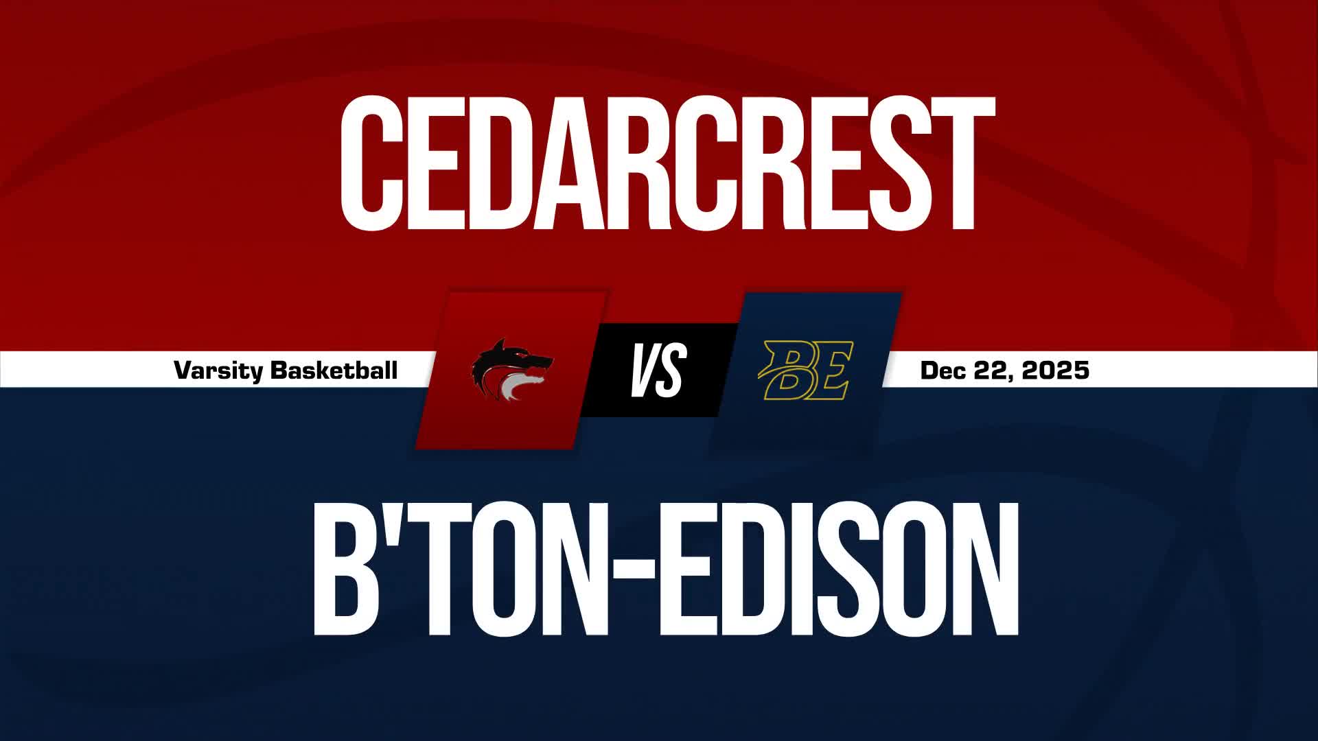 Basketball Game Preview: Cedarcrest Red Wolves vs. Evergreen Wolverines ...