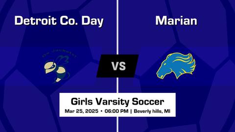 Soccer Recap: Detroit Country Day Makes It Four in a Row at Home