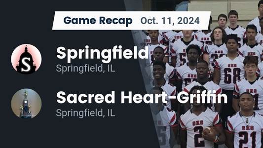 Football Recap: Sacred Heart-Griffin Skates Past Springfield with Ease