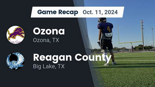 Football Game Preview: Ozona Lions vs. Christoval Cougars
