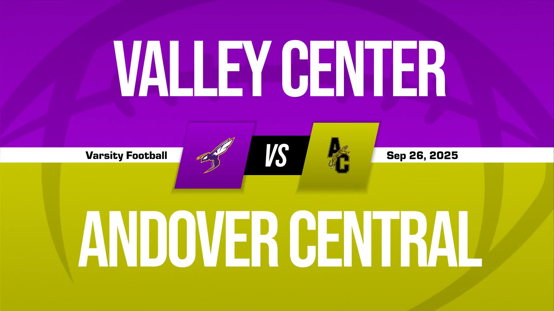 Football Recap: Andover Central Gets the Win + How To Watch