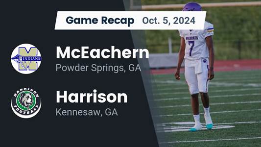 Football Recap: Xavier Hill Leads Harrison to Victory over Mceachern