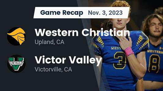 Football Game Recap: Victor Valley Jackrabbits vs. Western Christian ...