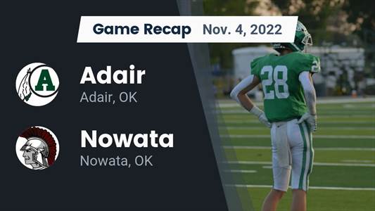 Football Game Preview: Adair Warriors vs. Pawhuska Huskies