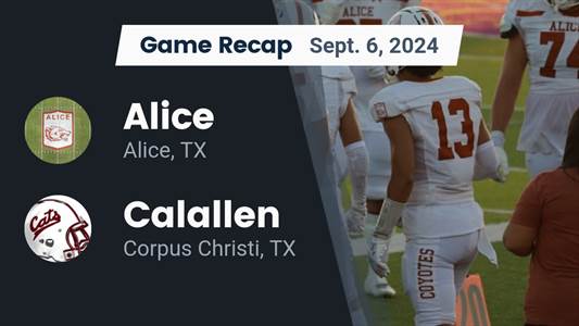 Football Recap: Alice Snaps Five-Game Streak of Wins on the Road