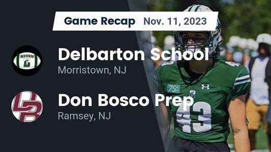 Football Game Recap: Delbarton Green Wave vs. Don Bosco Prep Ironmen