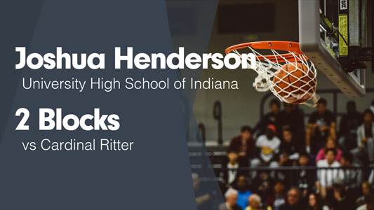 Joshua Henderson Game Report: vs Parke Heritage