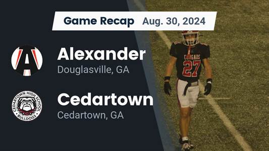 Football Game Preview: Alexander on Home-Turf