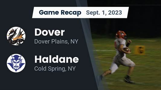 Football Game Recap: Woodlands Falcons vs. Haldane Blue Devils